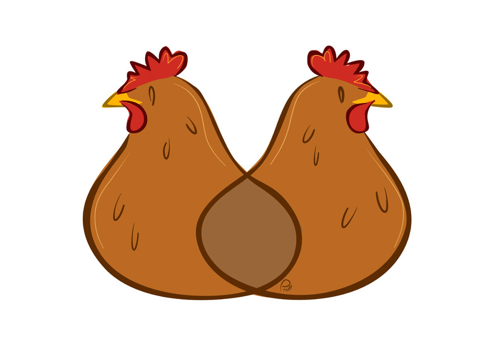 Hen Diagram – Dresses and Pints