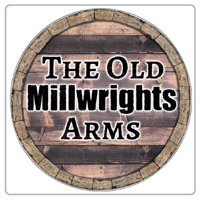 The Old Millwrights Arms – Logo – Dresses and Pints